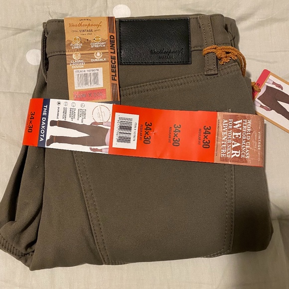 Weatherproof Pants | Weatherproof Fleece Lined Mens Pants | Poshmark